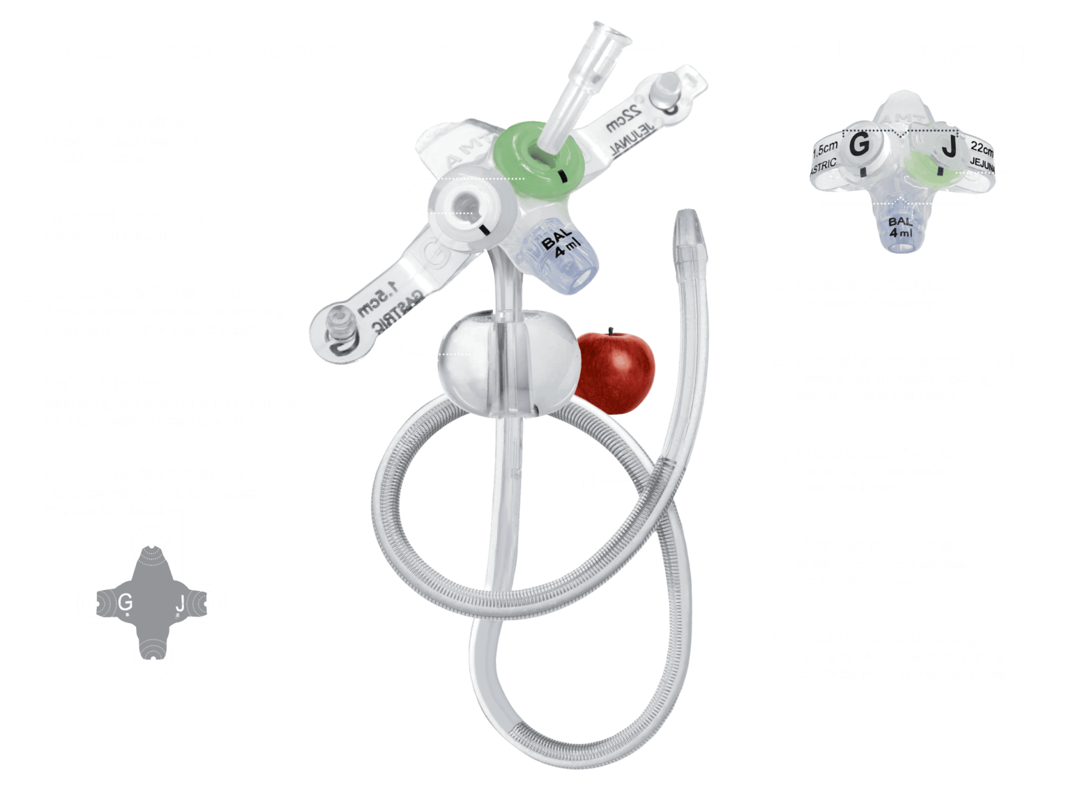 G-JET Button, Low Profile GJ Tube - AMT